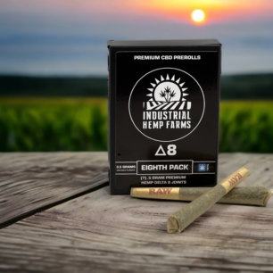 Eighth Pack Delta 8 Hemp Prerolled Joints - Industrial Hemp Farms